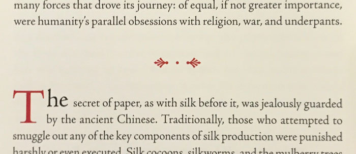 Of marks, ends, and middles: end marks, sections, and dead ends ...