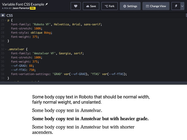 Variable Fonts: What web authors need to know | Responsive Web Typography